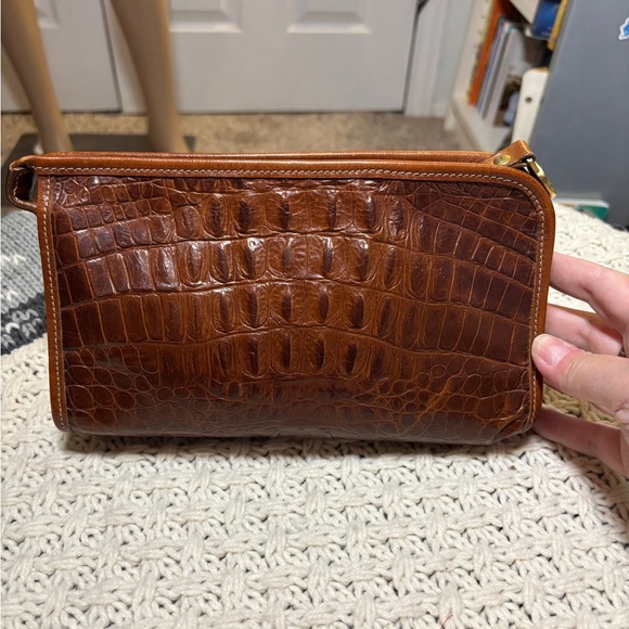 Brahmin | Bags | Euc Vintage Brahmin Makeup Pouch | Poshmark